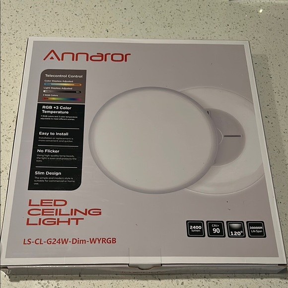 Annaror | Other | Anna Led Ceiling Light White | Poshmark